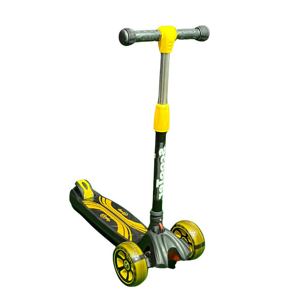 Scooty | Kids Scooty | Heavy Material | China | Yellow – Orient Sports